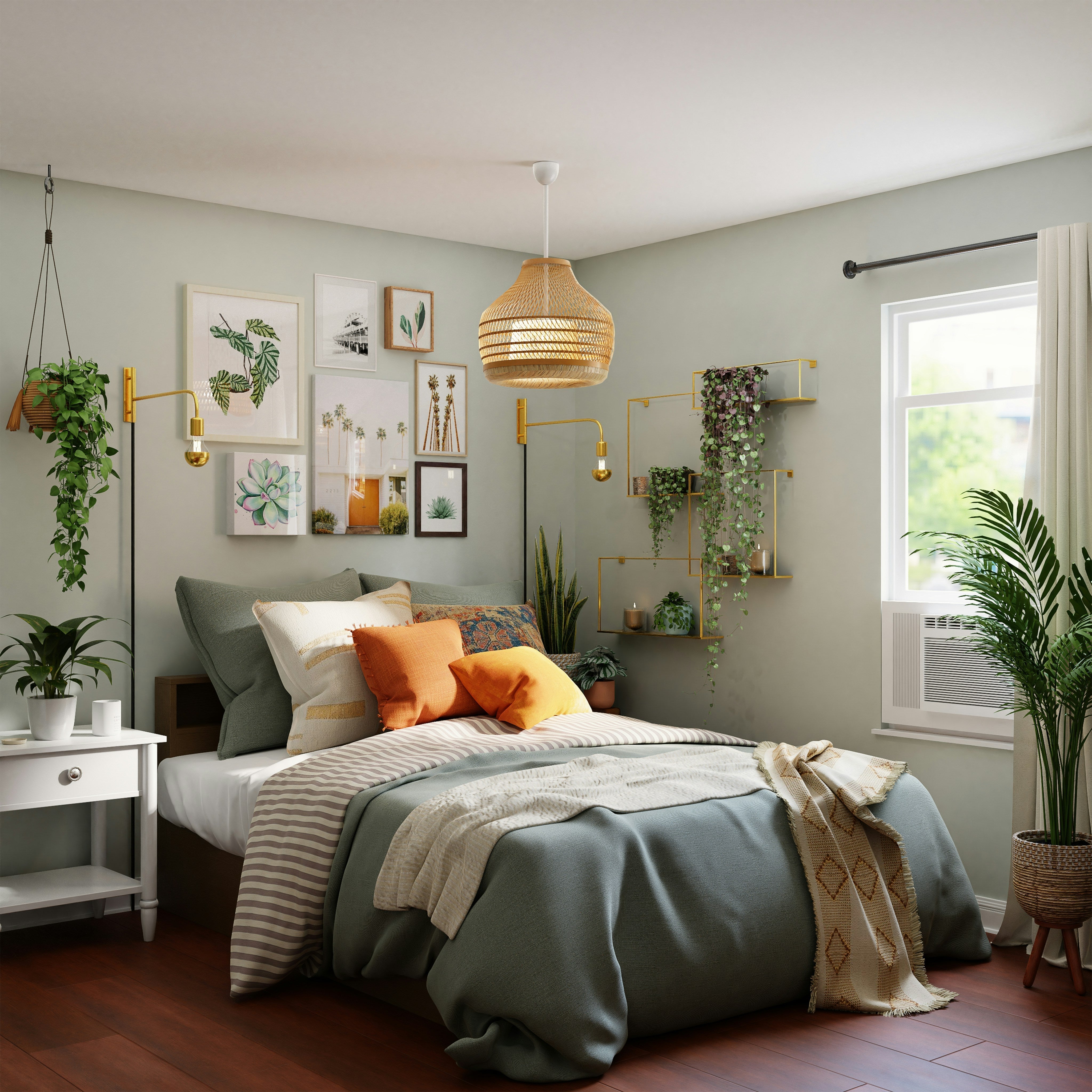 How to create a calm corner at home – Blush and Gold
